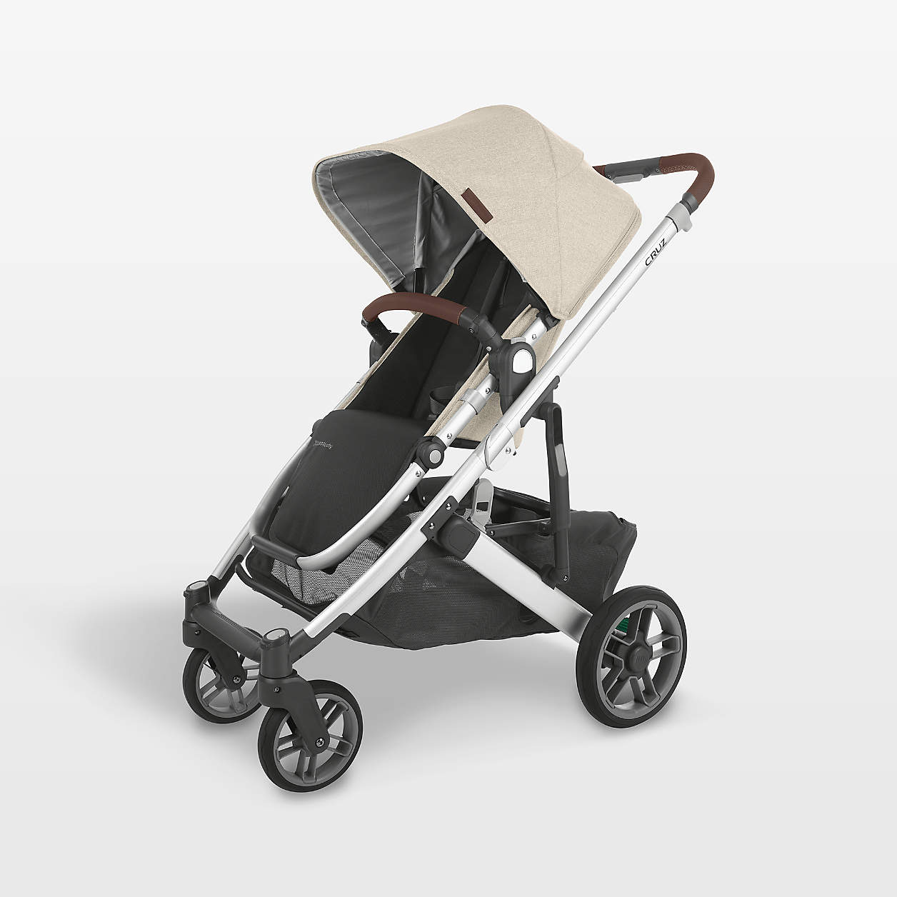 UPPAbaby Cruz V2 Declan Oat Mélange Reclining Baby Stroller + Reviews ...