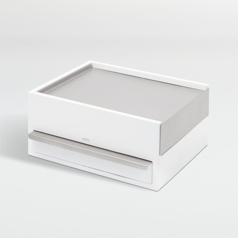 Umbra Stowit Wood Jewelry Storage Box + Reviews | Crate & Barrel
