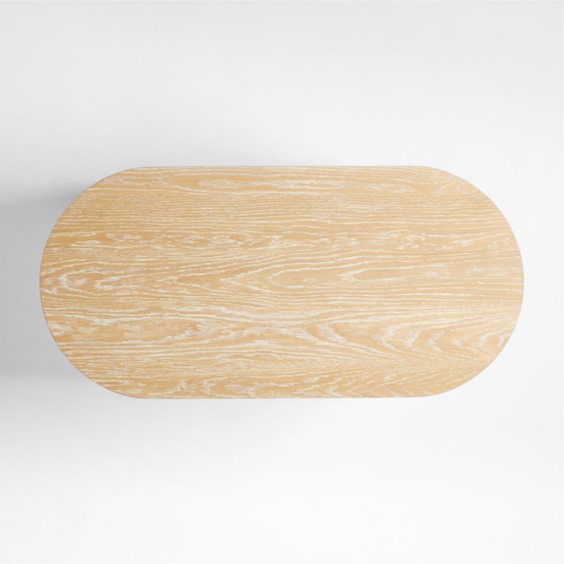 Union Oval Nesting Coffee Table with Stools | Crate & Barrel