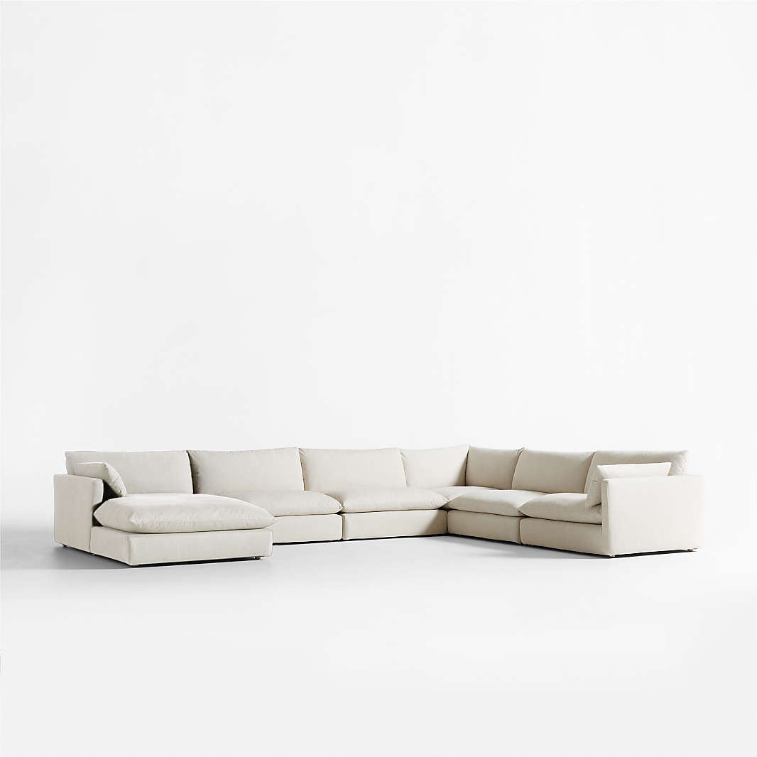 Left-Facing Sectional Sofas | Crate & Barrel