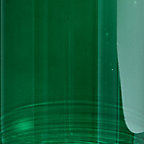 Venezia Medium Deep Blue Glass Taper Candle Holder + Reviews | Crate ...