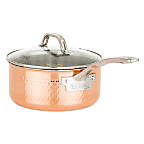 Viking Copper Hammered 10-Piece Cookware Set + Reviews | Crate & Barrel