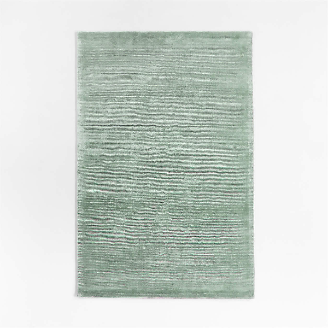 Viscose Double Striped Light Green Kids Area Rug 5x8 + Reviews | Crate ...