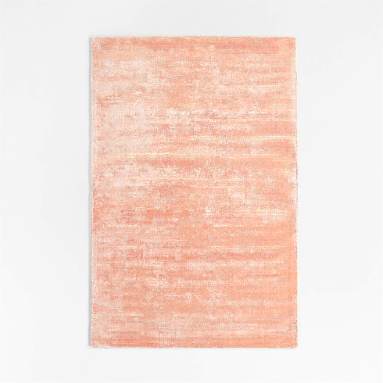 Viscose Double Striped Light Pink Kids Area Rug 5x8 + Reviews | Crate ...