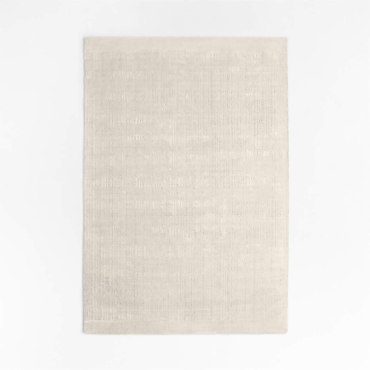 Viscose Grid Ivory Kids Area Rug 5x8 + Reviews | Crate & Kids