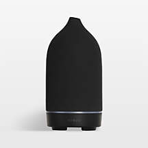 Vitruvi Black Stone Essential Oil Diffuser | Crate & Barrel