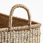 Vonne Extra-Large Square Decorative Basket + Reviews | Crate & Barrel