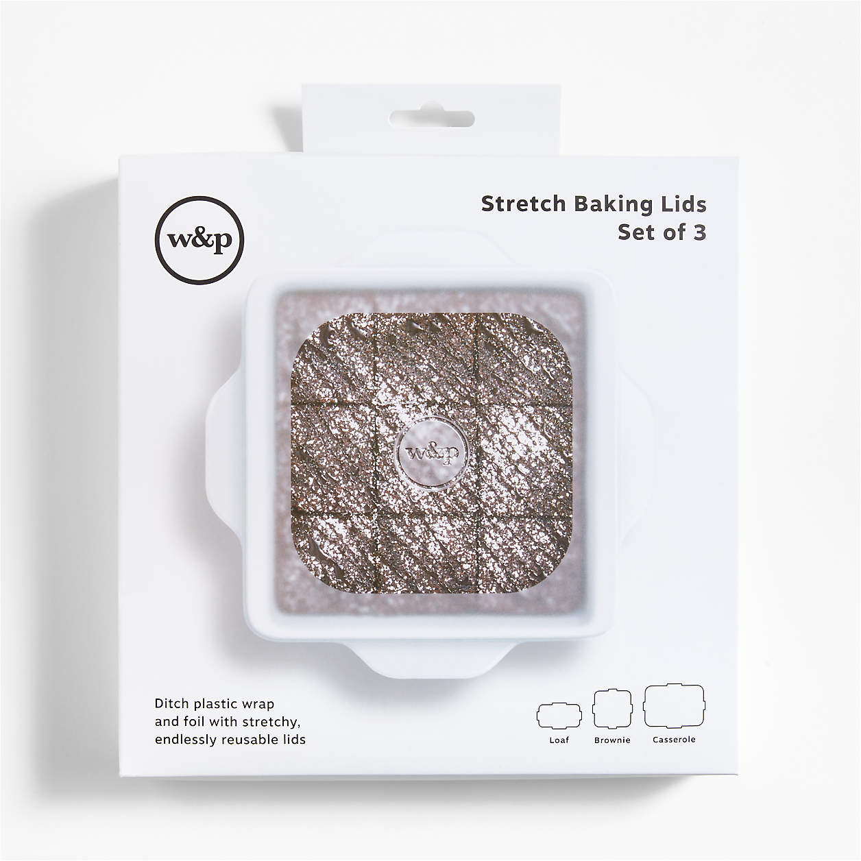 W&P Reusable Stretch Lids, Set of 3 + Reviews | Crate & Barrel Canada