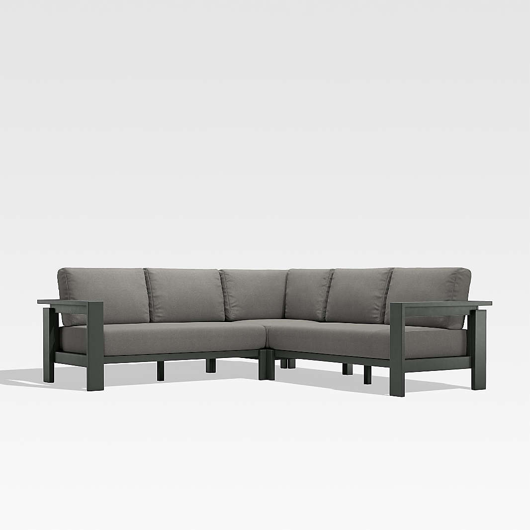 Outdoor Sectionals & L-Shaped Patio Sectional Sofas | Crate & Barrel