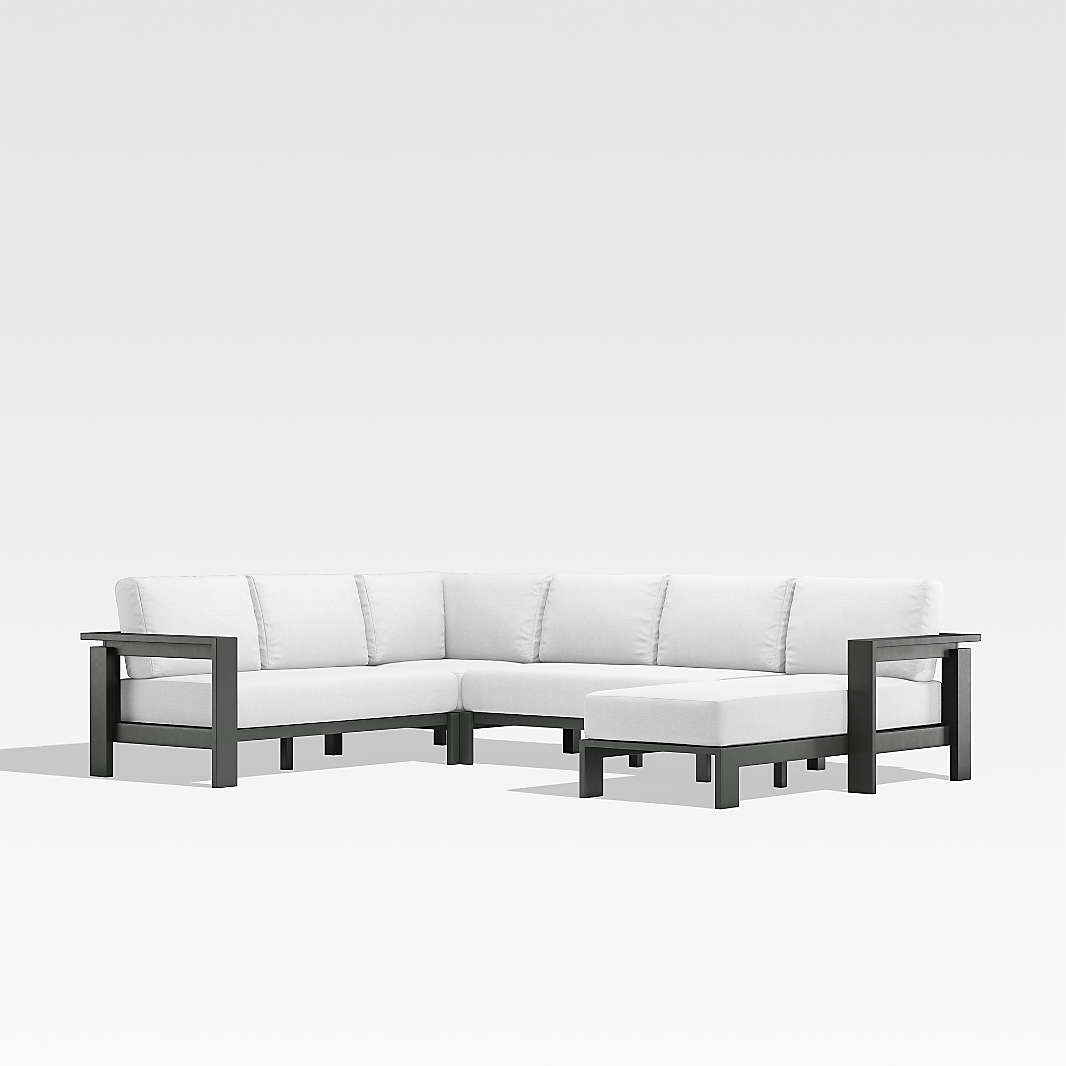 Outdoor Sectionals & L-Shaped Patio Sectional Sofas | Crate & Barrel