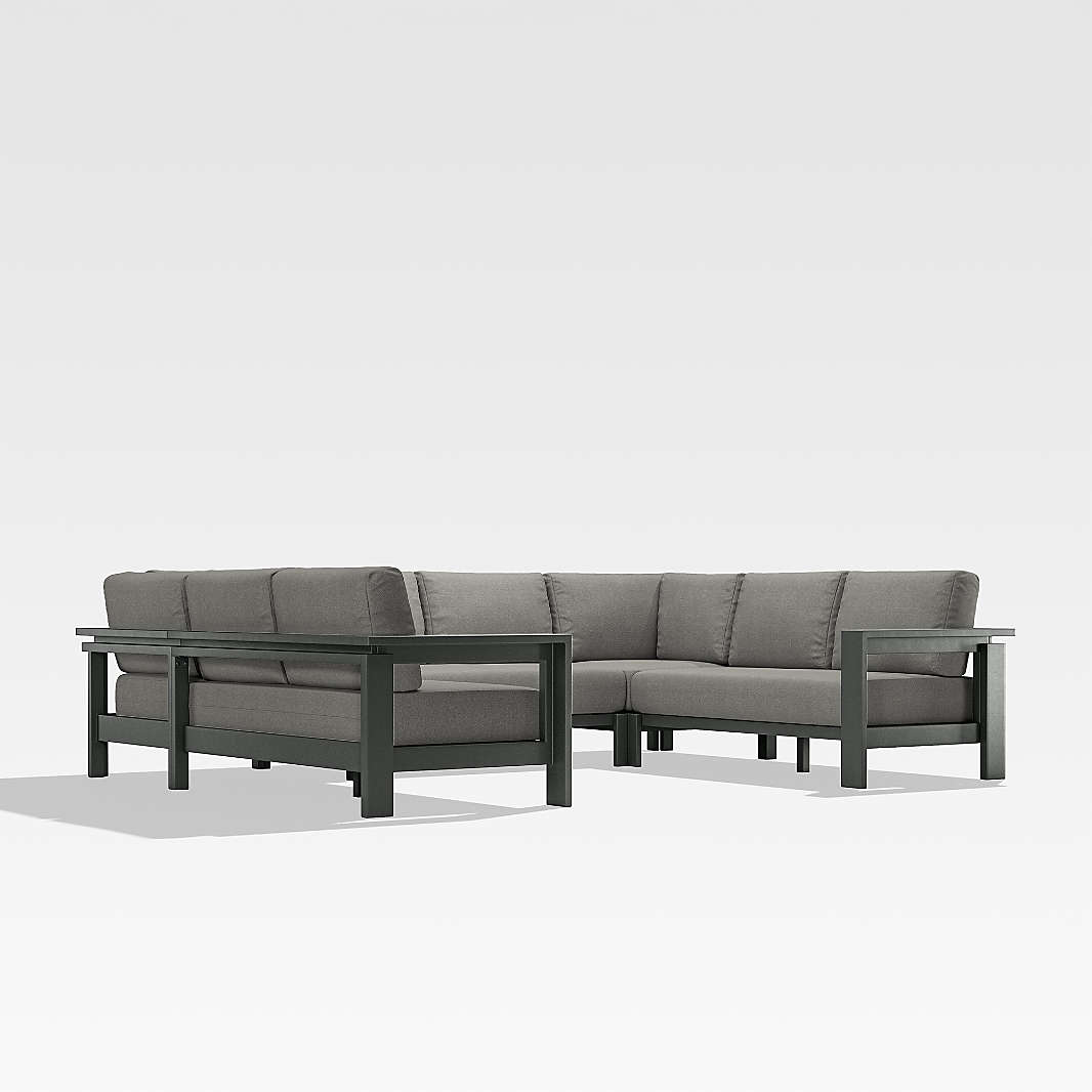 Outdoor Sectionals & L-Shaped Patio Sectional Sofas | Crate & Barrel