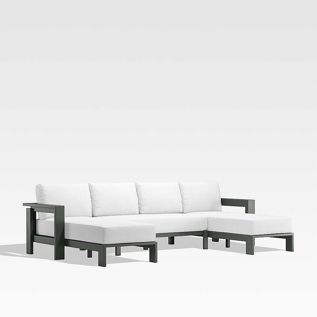 Outdoor Sectionals & L-Shaped Patio Sectional Sofas | Crate & Barrel