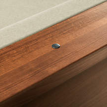 Walnut Pool Table with Wall Rack, Accessories and Table Tennis Kit ...