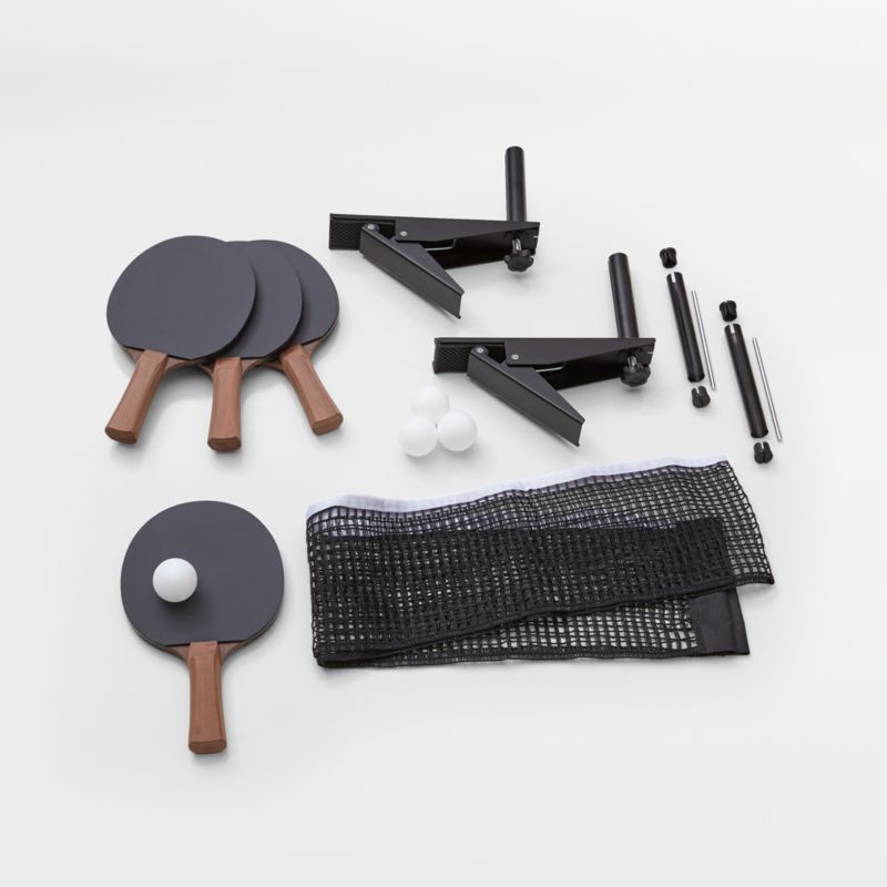 Walnut Pool Table with Wall Rack, Accessories and Table Tennis Kit ...