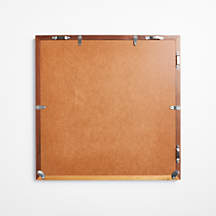 Wanut Wood 11" Square Wall Photo Picture Frame + Reviews | Crate & Barrel