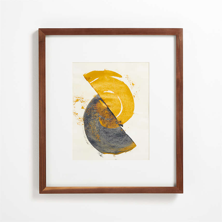 Walnut Wood Picture Frames | Crate & Barrel Canada