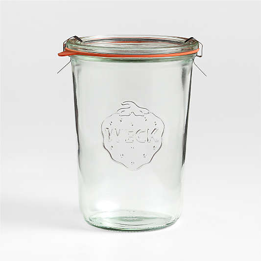 Weck Jars: Glass Weck Jars For Canning | Crate & Barrel