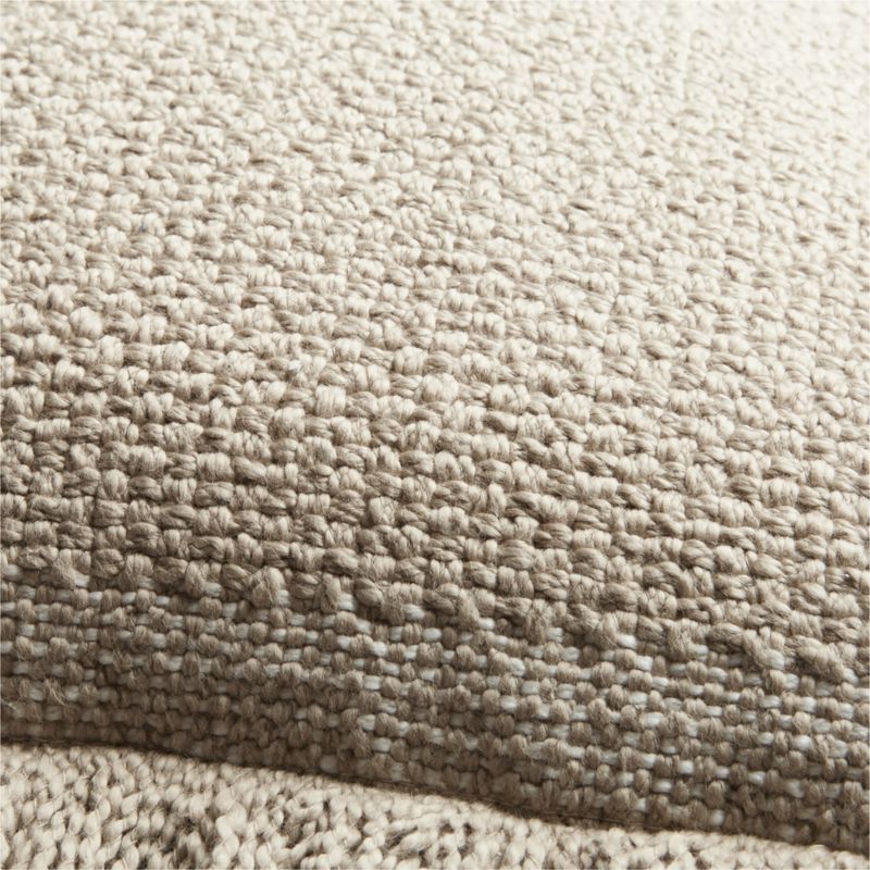 Weekend Sand Beige Organic Cotton 70"x55" Fringe Decorative Throw ...
