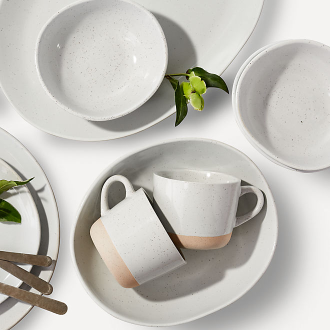 Hue Contemporary Porcelain Dinnerware | Crate & Barrel