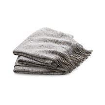 Taupe Throw Blanket + Reviews | Crate & Barrel