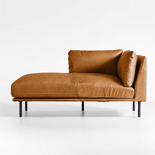 Leather Chaises | Crate & Barrel Canada