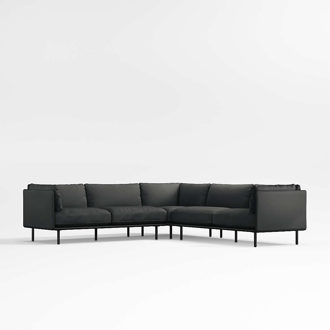 Leather Corner Sofas | Crate & Barrel