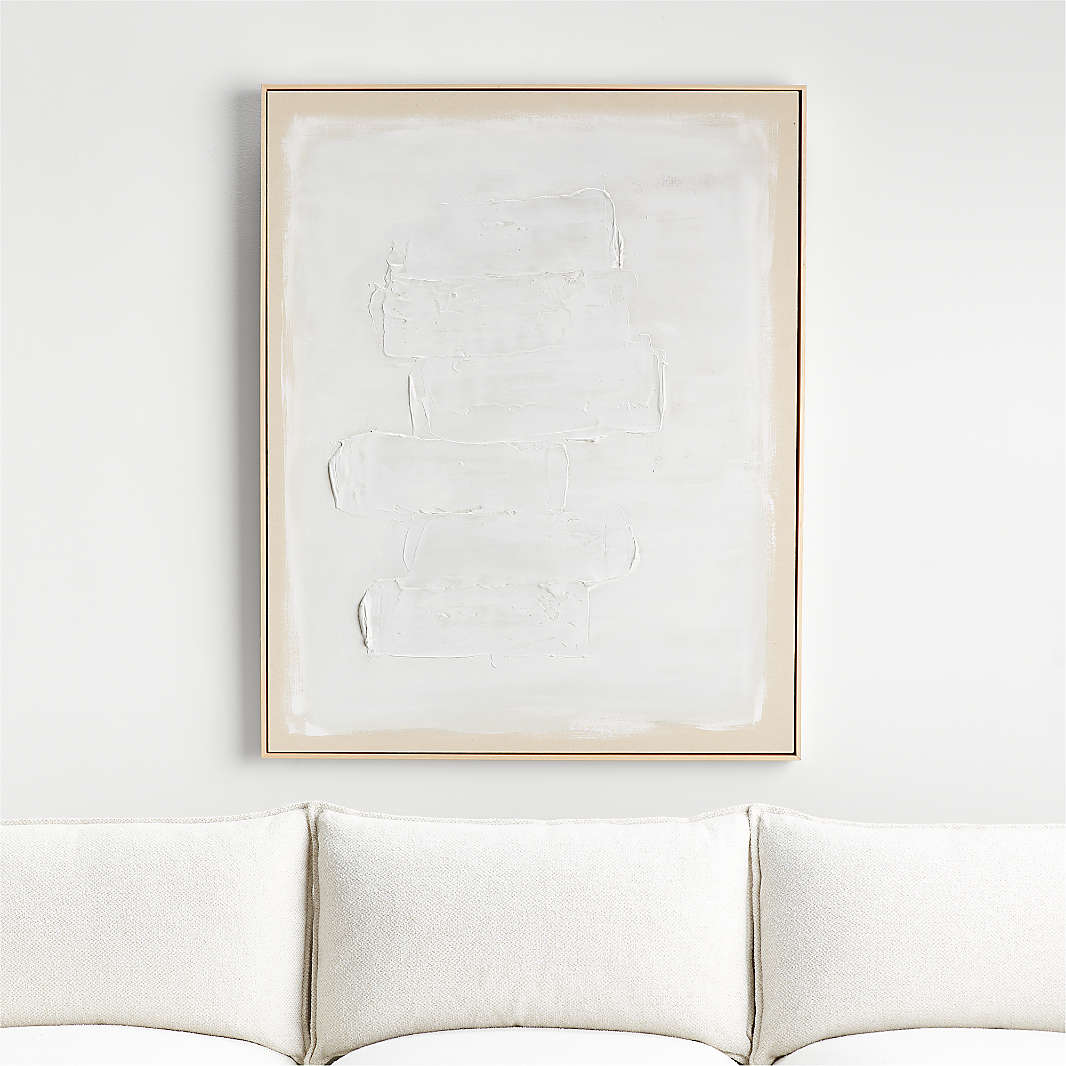 White Wall Art Prints & Canvas Art | Crate & Barrel