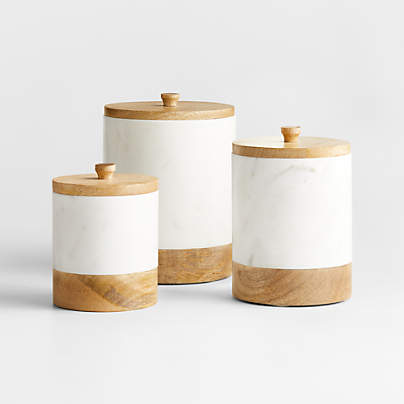 Fern Complete Canister Set + Reviews | Crate & Barrel