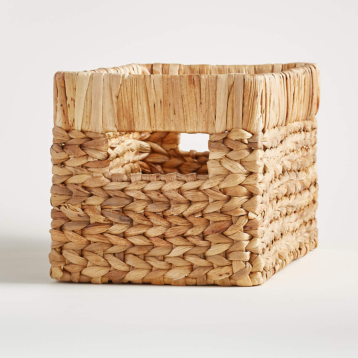 Natural Wicker Small Changing Table Basket with Handles + Reviews ...