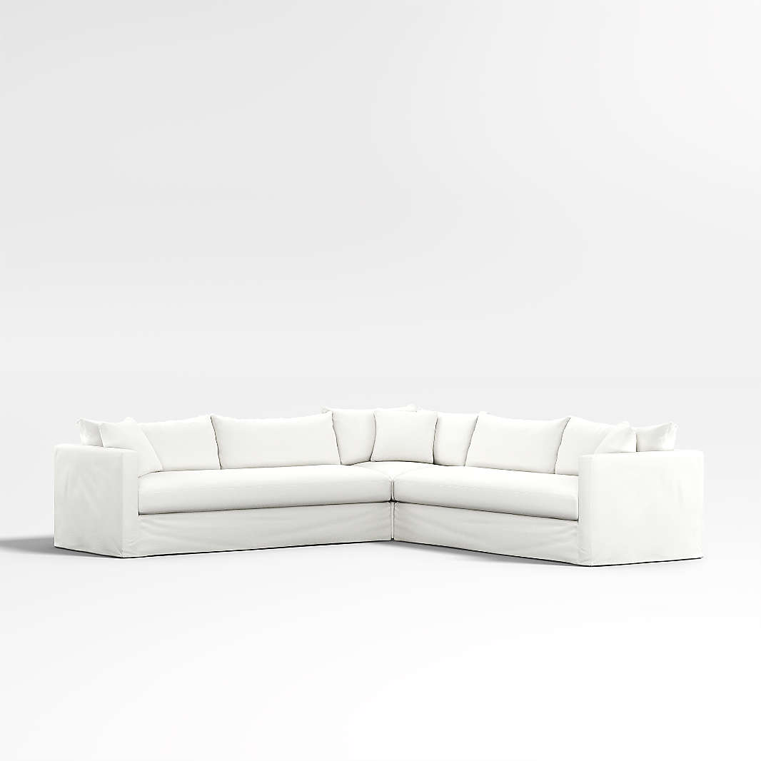 Sectional Sofas 110 to 120 Inches Wide | Crate & Barrel