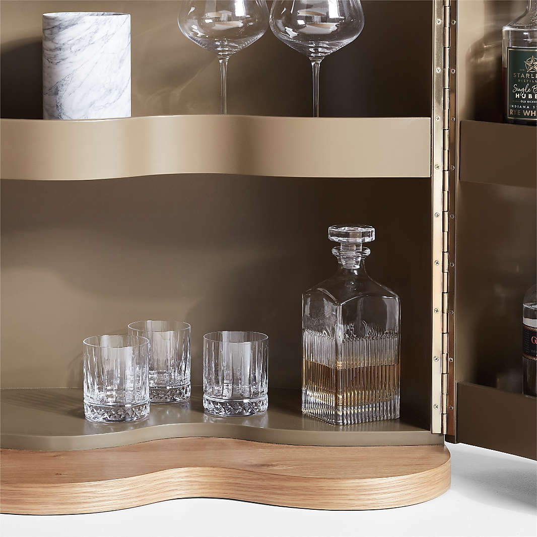 Bar Carts and Cabinets: Home Bar Storage | Crate & Barrel Canada