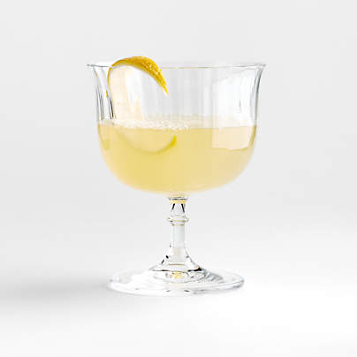 Felix Optic 9-Oz. Fizz Glass + Reviews | Crate & Barrel