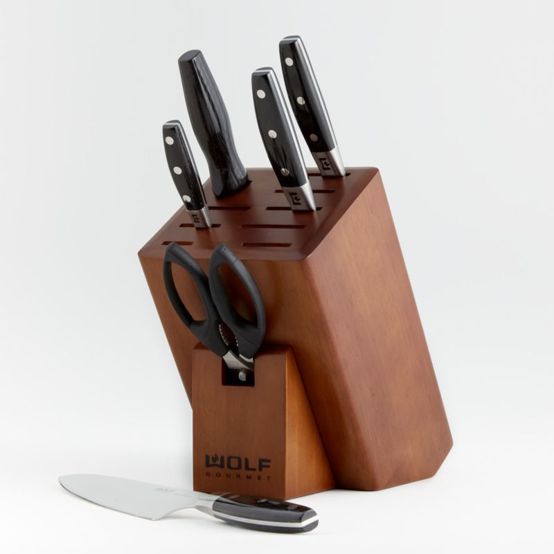 Wolf Gourmet 7-Piece Cutlery Set | Crate & Barrel