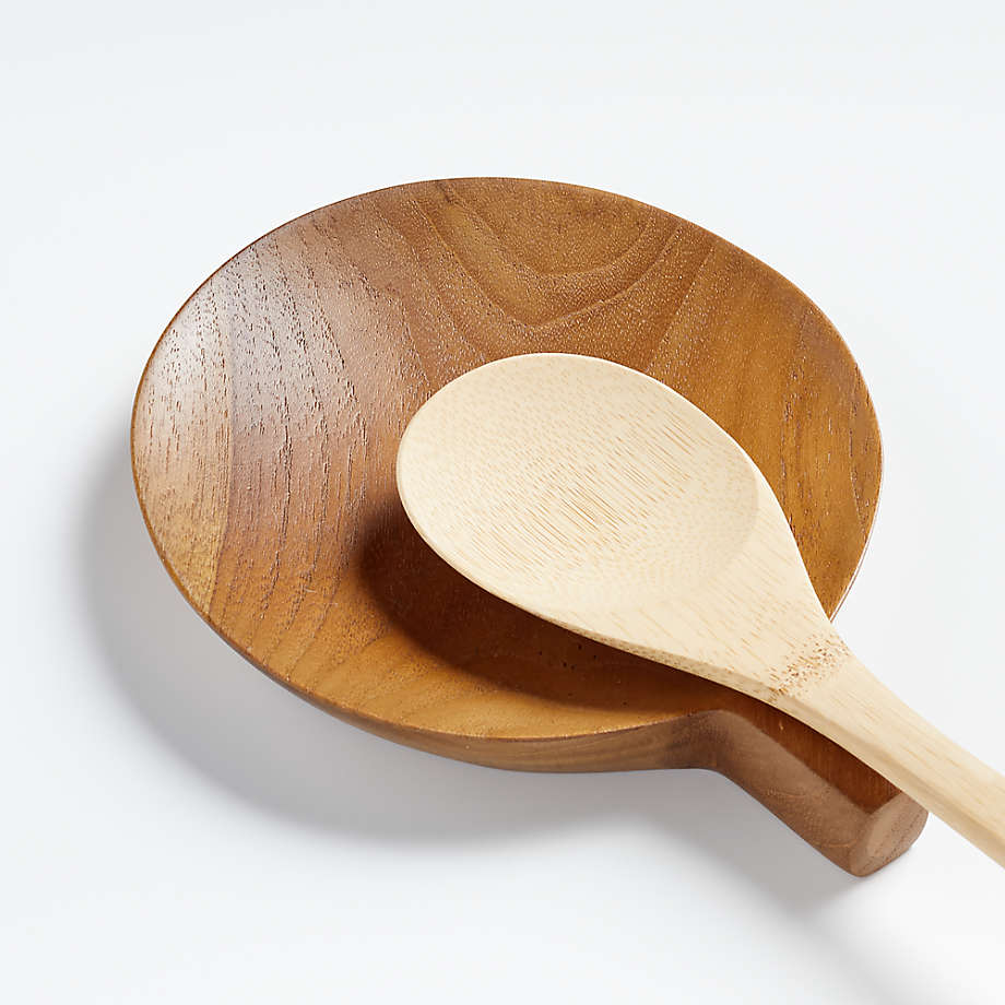 Wood Spoon Rest + Reviews | Crate & Barrel