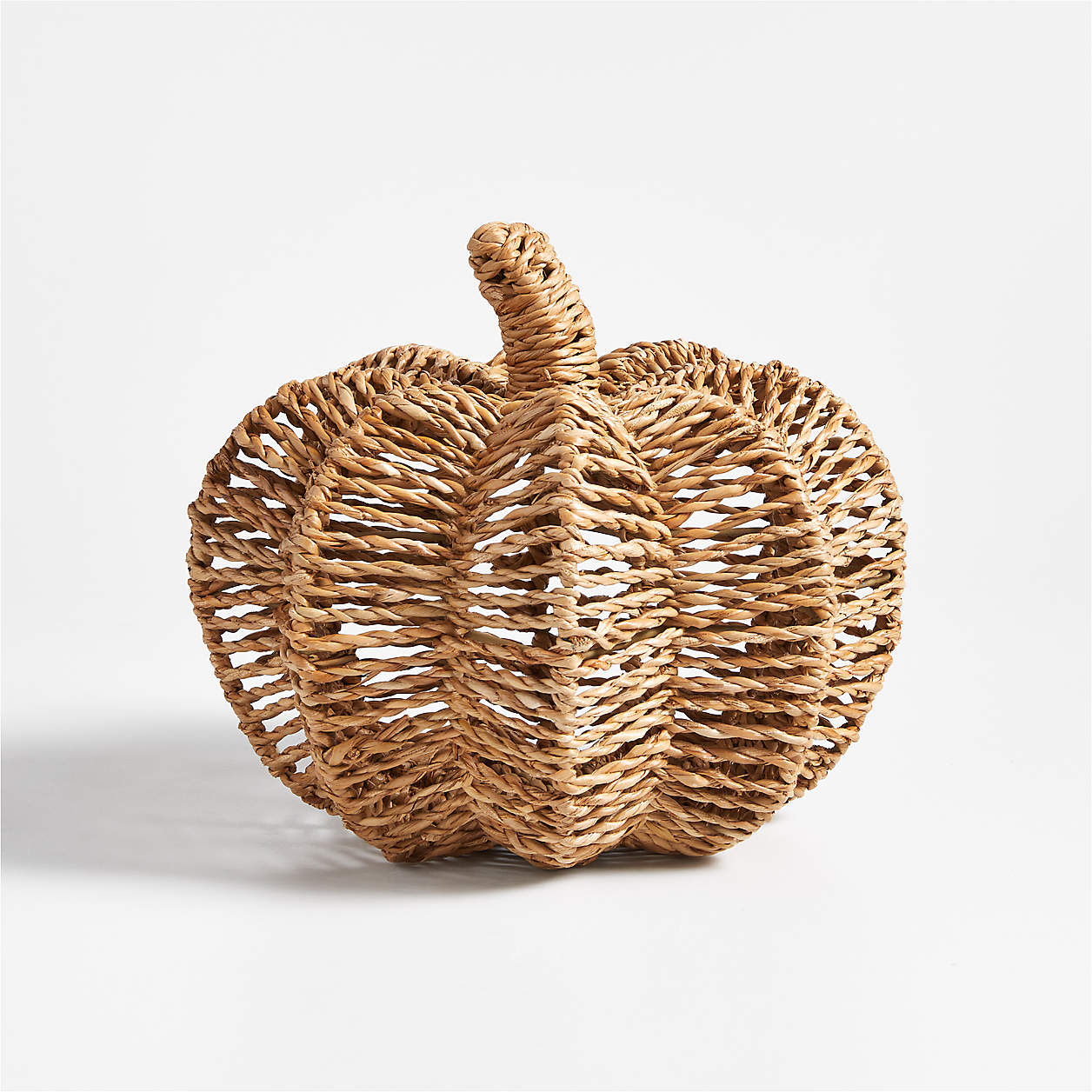 Woven Pumpkin 6" + Reviews | Crate & Barrel