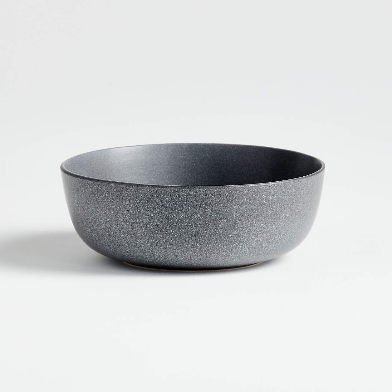 Wren Matte Dark Grey Cereal Bowl + Reviews | Crate & Barrel
