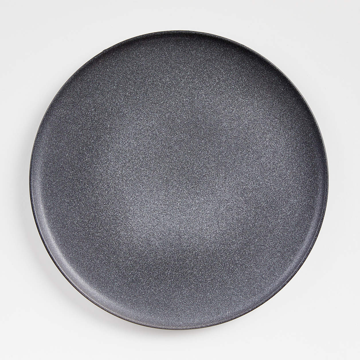 Wren Matte Dark Grey Dinner Plate + Reviews | Crate & Barrel
