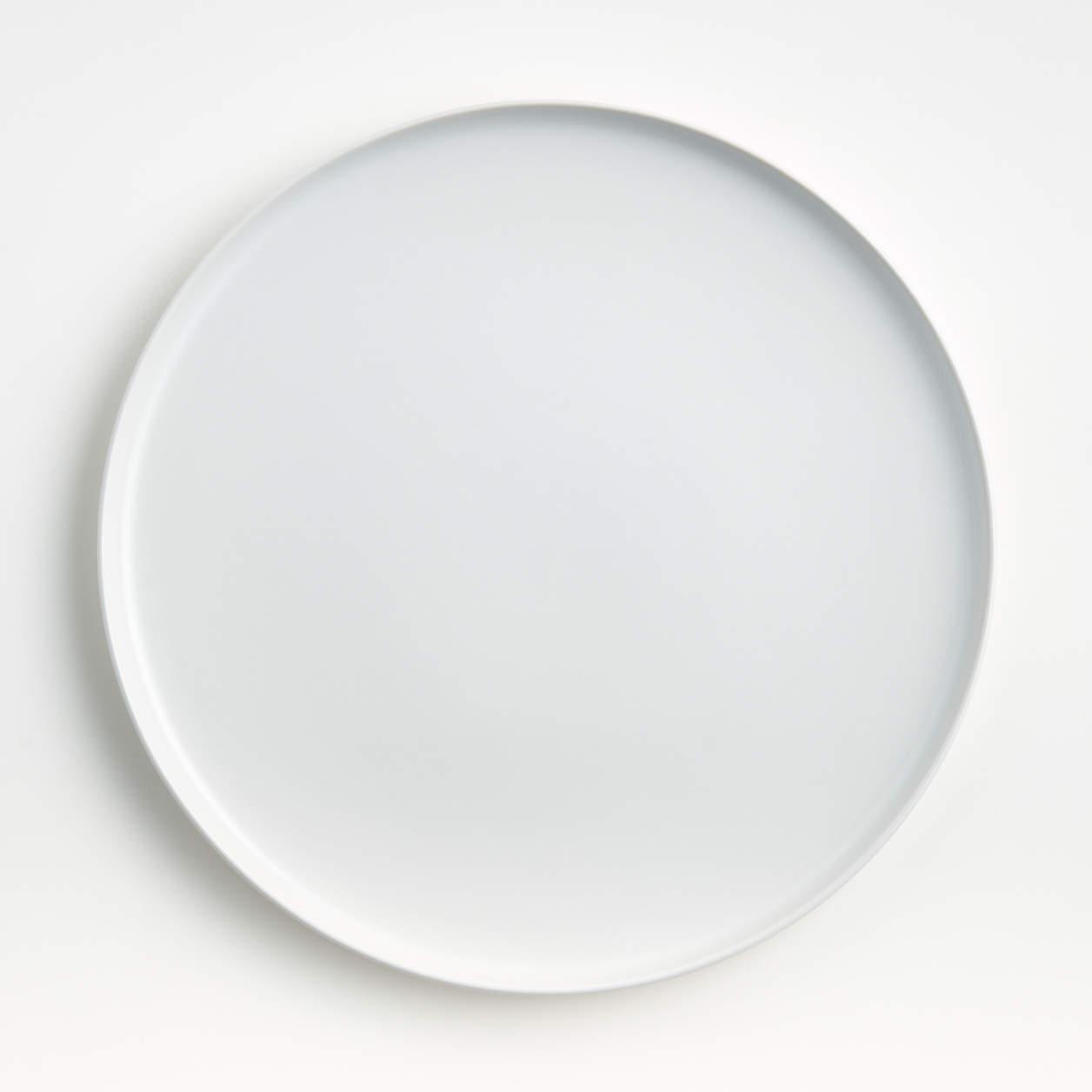 Wren Matte White Dinner Plate + Reviews | Crate & Barrel
