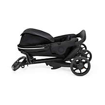 Stokke Xplory X Baby Black Reclining Swivel Wheel Stroller | Crate & Kids