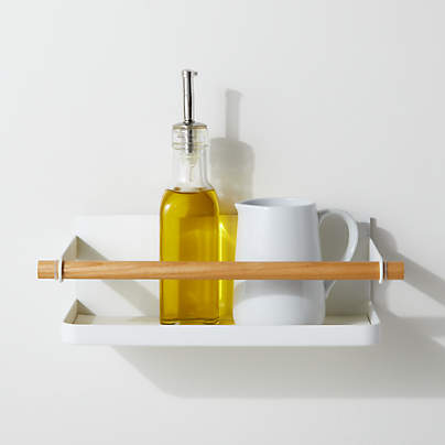 Yamazaki Tosca White Tabletop Spice Rack + Reviews | Crate & Barrel