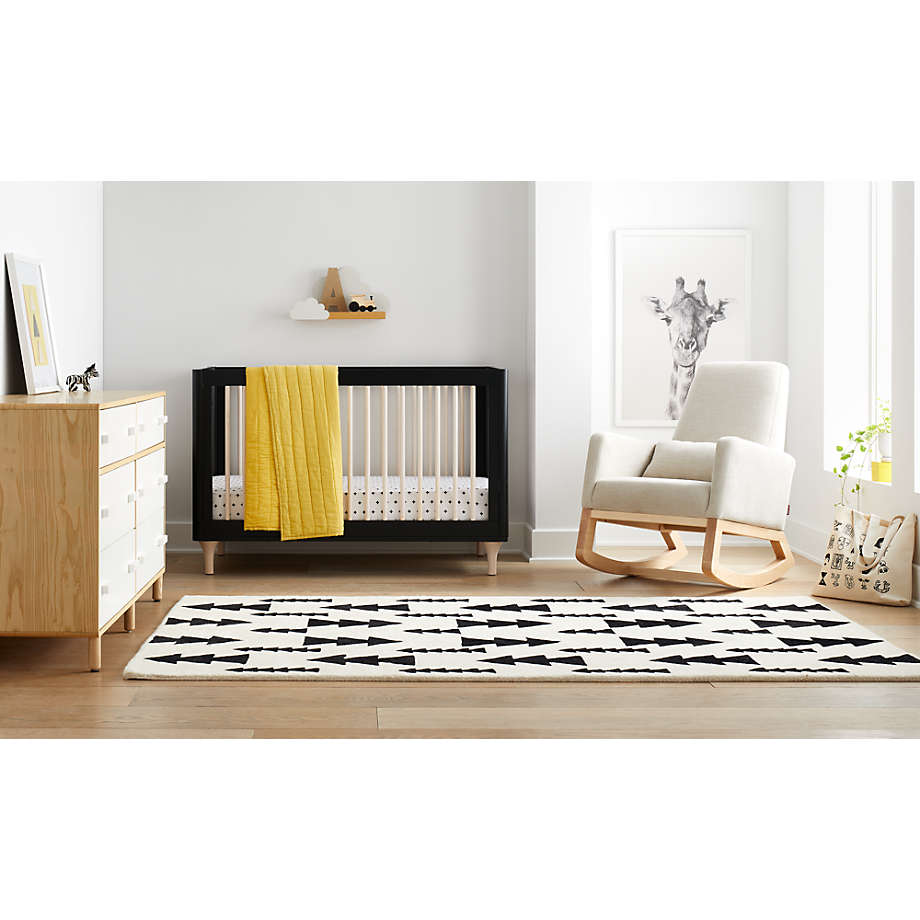 Joya Cream Nursery Rocking Chair + Reviews | Crate & Kids Joya Cream Nursery Rocking Chair + Reviews | Crate & Kids