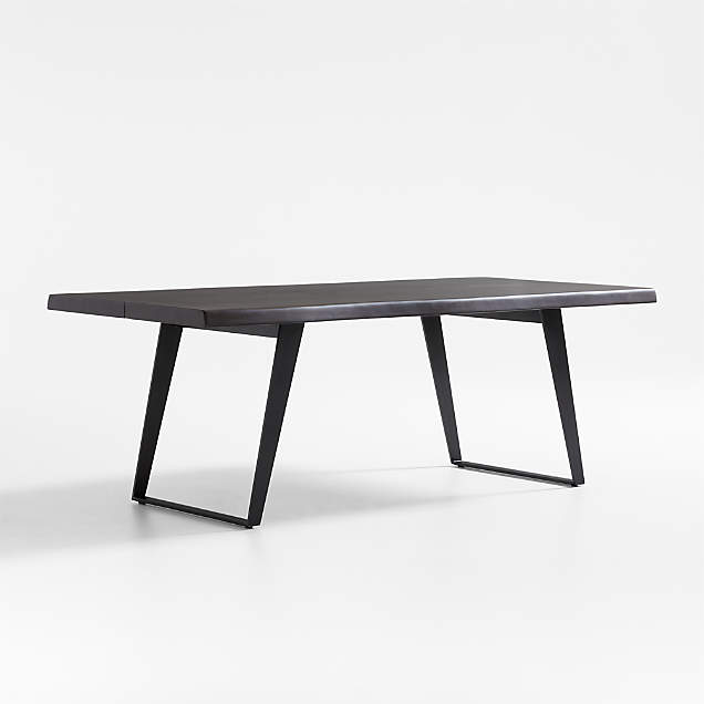 Basque 104" Weathered Light Brown Solid Wood Dining Table + Reviews ...