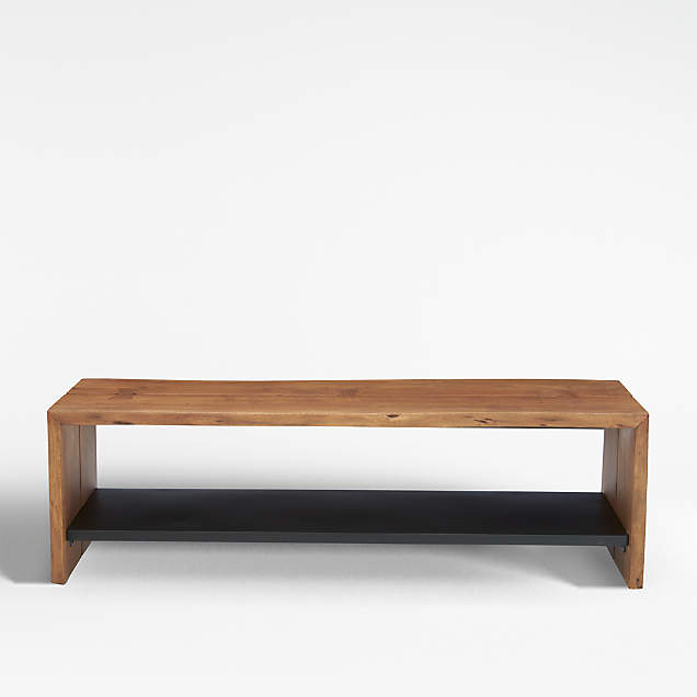 Basque Honey 48" Bench + Reviews | Crate & Barrel Canada