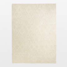 Zermatt Wool Handwoven Ivory Area Rug 6'x9' | Crate & Barrel