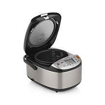 Zojirushi Rice Cooker, 3-Cup: NS-LGC05 + Reviews | Crate & Barrel