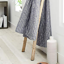 Teak Wood Decorative Throw Ladder + Reviews | Crate & Barrel