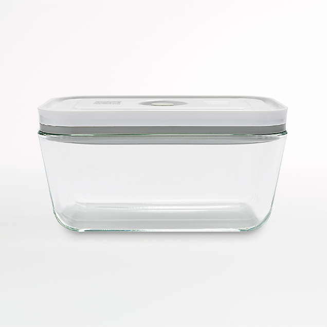 ZWILLING Extra-Large Fresh & Save Glass Vacuum Container | Crate & Barrel