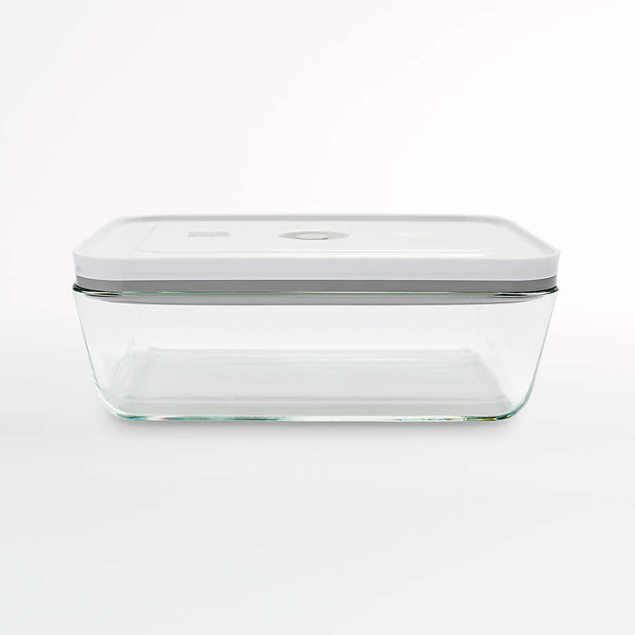 ZWILLING Extra-Large Fresh & Save Glass Vacuum Container | Crate & Barrel
