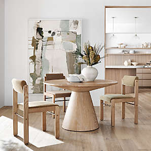 Crate barrel round dining table store