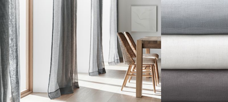 Window Curtain Collections & Best Drapery for Windows | Crate & Barrel